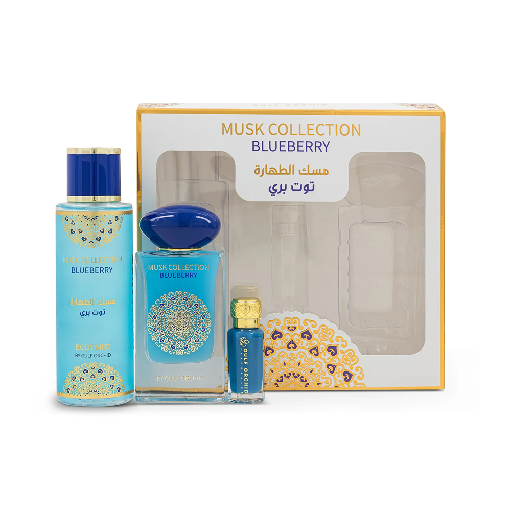 Gulf Orchid Musk Blueberry gift set kopen? Shop online – House of Niche