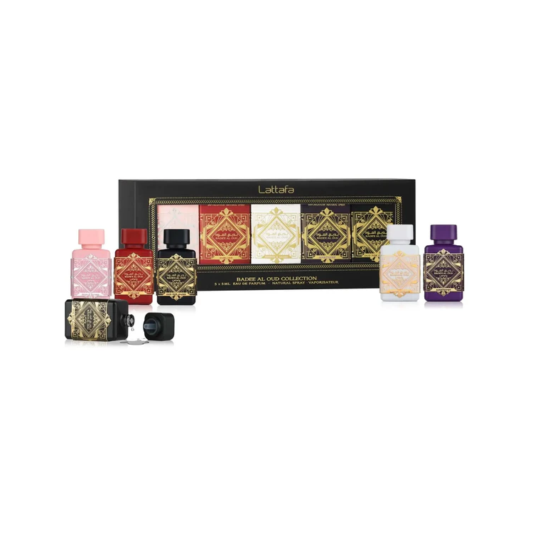 Lattafa Bade'e Al Oud Discovery Set kopen? Shop nu – House of Niche